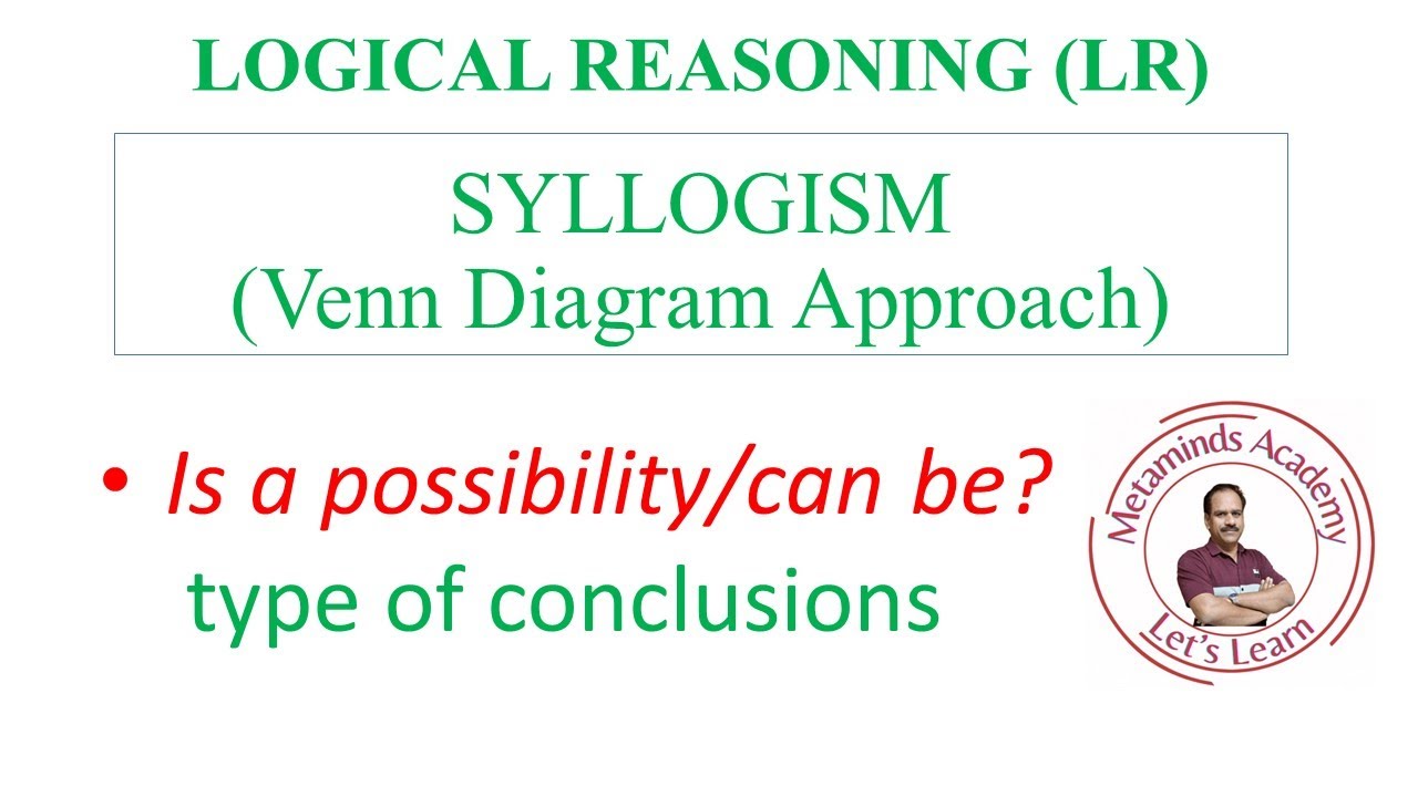 Is a Possibility / Can be? - type of Conclusion || Syllogism || Logical ...