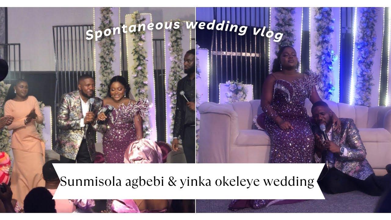 Sunmisola agbebi glamorous wedding turned intense worship . - YouTube