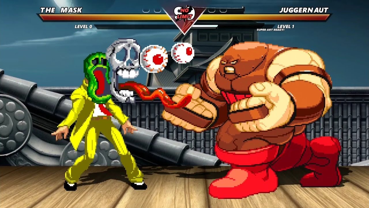 THE MASK vs JUGGERNAUT - Highest Level Incredible Epic Fight! - YouTube