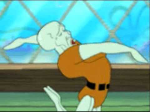 Handsome Squidward Dances While I Play Mostly Unfitting Music - YouTube