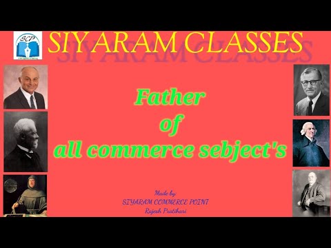 Father of all commerce subjects - YouTube