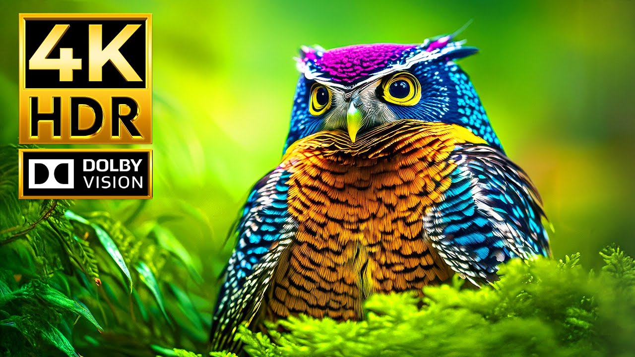 Incredible 4K Color Wildlife – Stunning Animals in Dolby Vision HDR ...