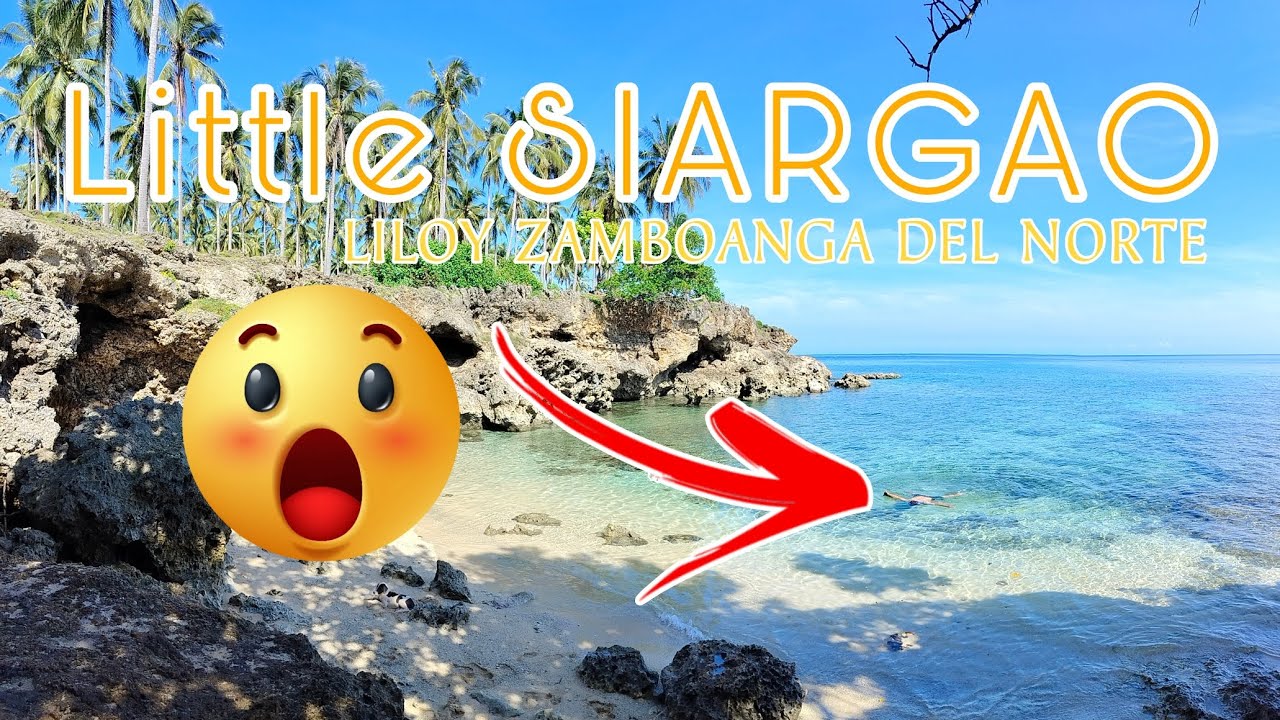 Little SIARGAO of LILoy Super Linaw ng Tubig😍🏝️ - YouTube