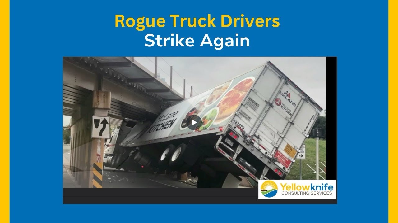 Rogue Truck Drivers Strike Again - YouTube