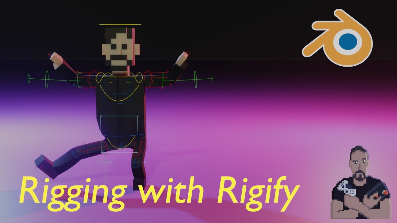 Automatic Rigging with Rigify in Blender - YouTube