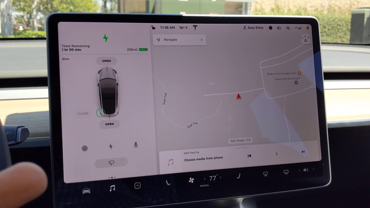How to prevent AC mold smell of your Tesla Model 3? - YouTube