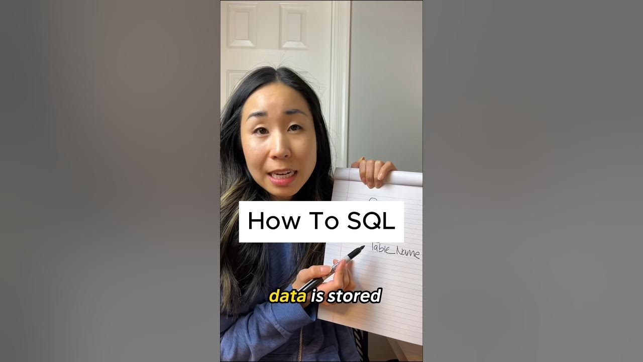 Learn Sql Dataanalyst Youtube