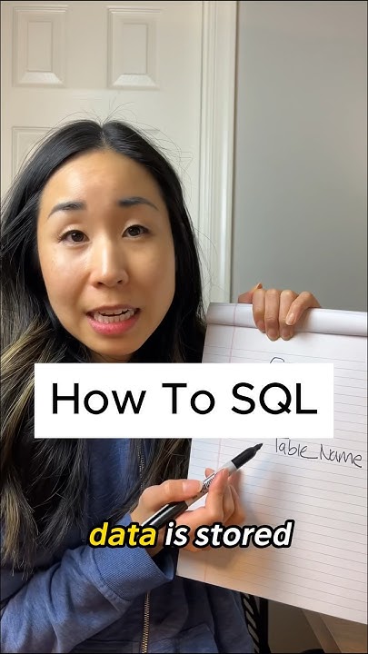 Learn Sql Dataanalyst Youtube