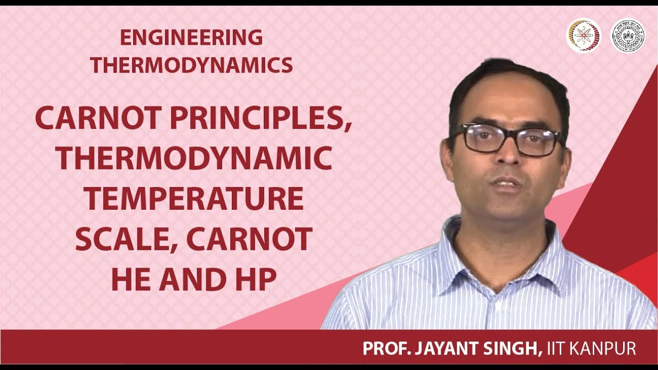 Carnot principles, thermodynamic temperature scale, Carnot HE and HP ...