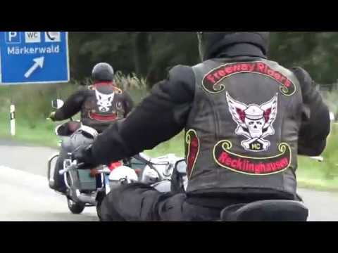 Freeway Rider's MC unterwegs zu 50 Jahre Black Devils MC - YouTube
