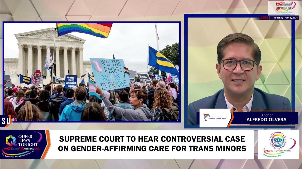 Supreme Court to Hear Controversial Case on Gender Affirming Care for Trans Minors - YouTube