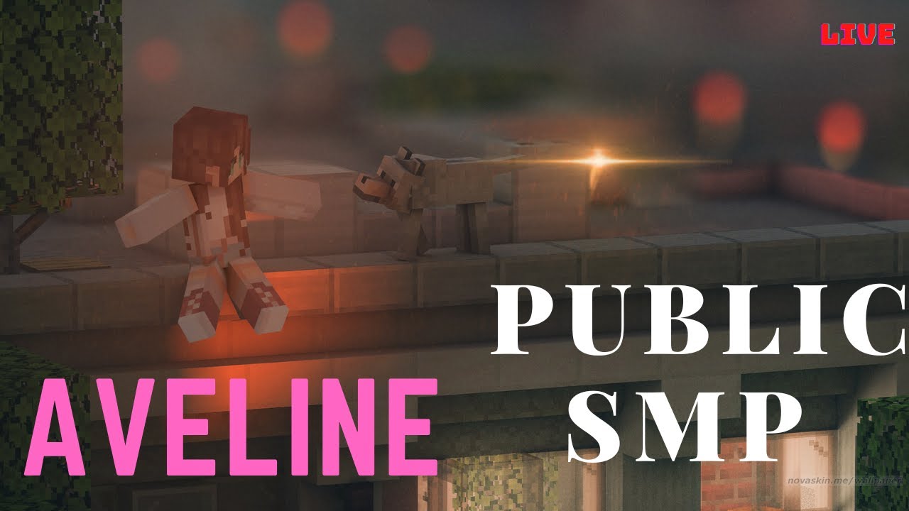 Getting Upgrade & Building home in SMP | LIVE with AVELINE - YouTube