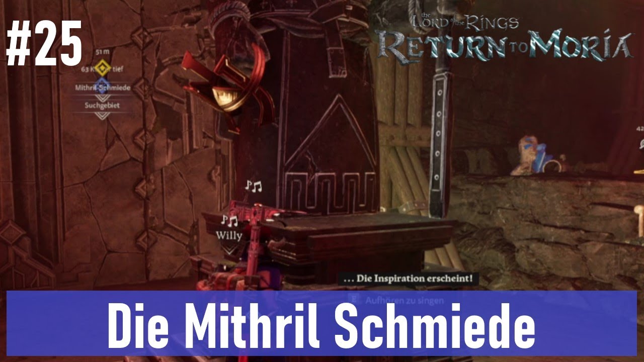 Let's Play The Lord of the Rings: Return to Moria⛏️#25: Die Mithril ...