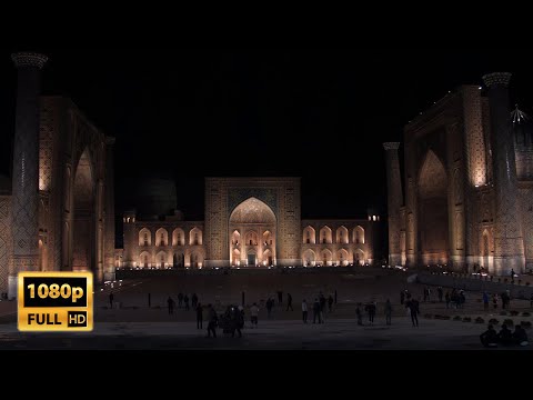 Mosque in Night | Free Islamic Stock Footage |  Free Render Footage