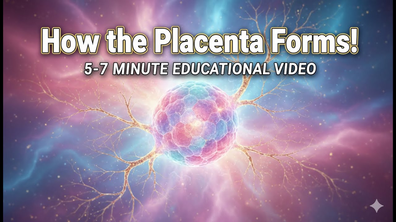 How the Placenta Begins to Form | Early Pregnancy Science Explained ...