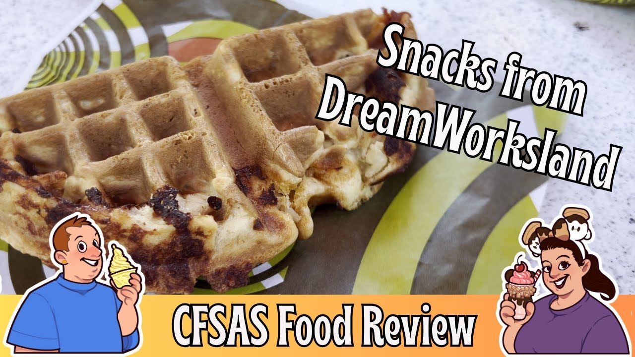 Dreamworks Land Snack Review - YouTube