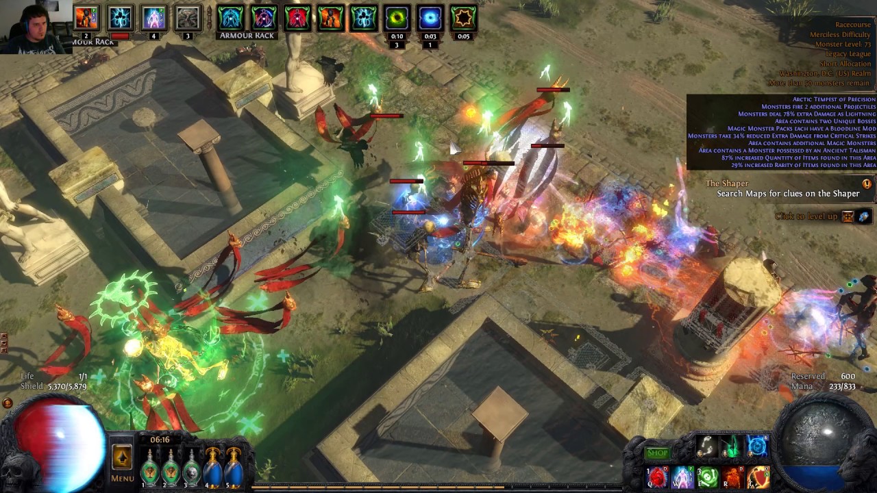 Path of Exile 2.6 - Spectral Gods Necromancer - YouTube