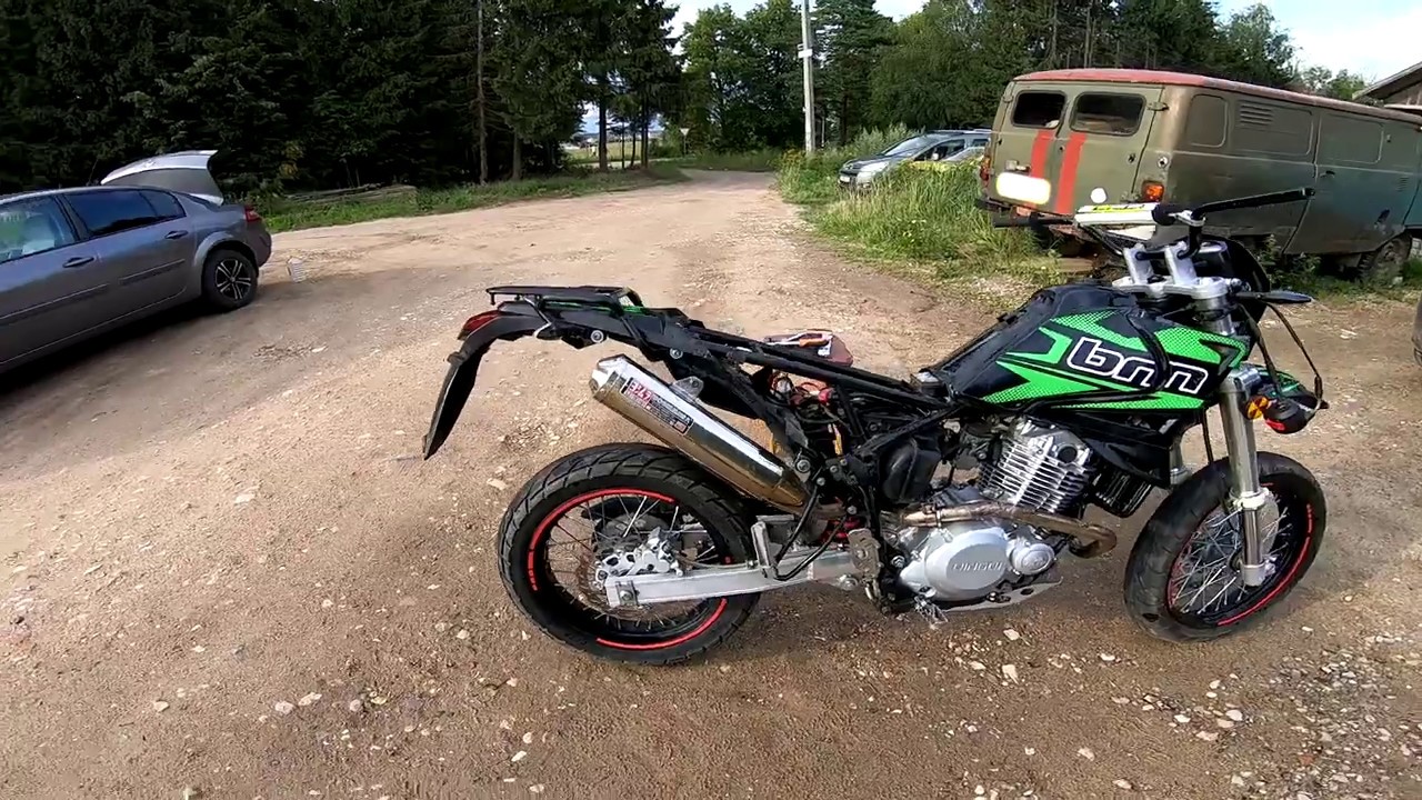 Продал BM200... Едем 1200км за BM250 - YouTube