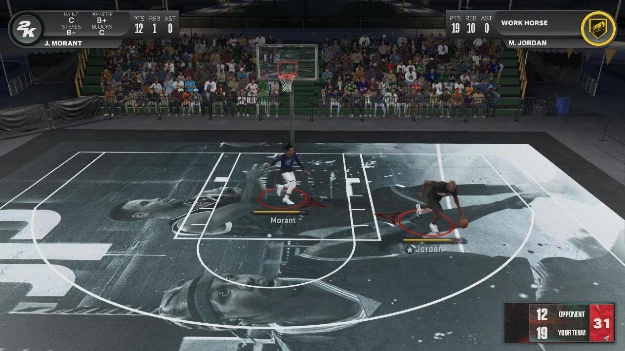 NBA 2K23 contact dunk - YouTube