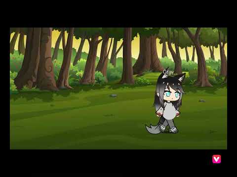Wolf gives birth in forest part 1