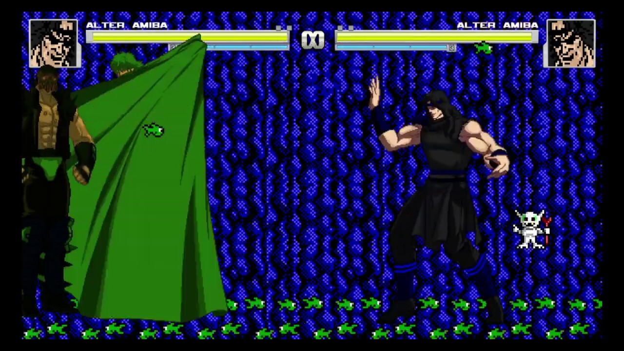 This happens when you use Alter Amiba's "Amiba Liddel 34" in Training ...