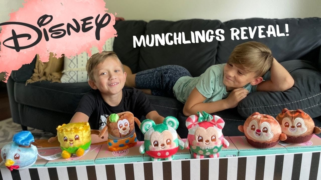 Disney Munchlings Unboxing! - YouTube