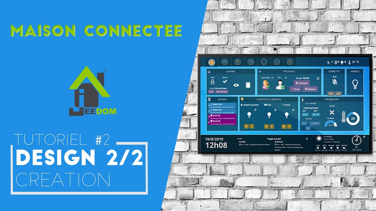 Jeedom TUTO #4 | Design 2/2 | Création d'un design Jeedom - YouTube