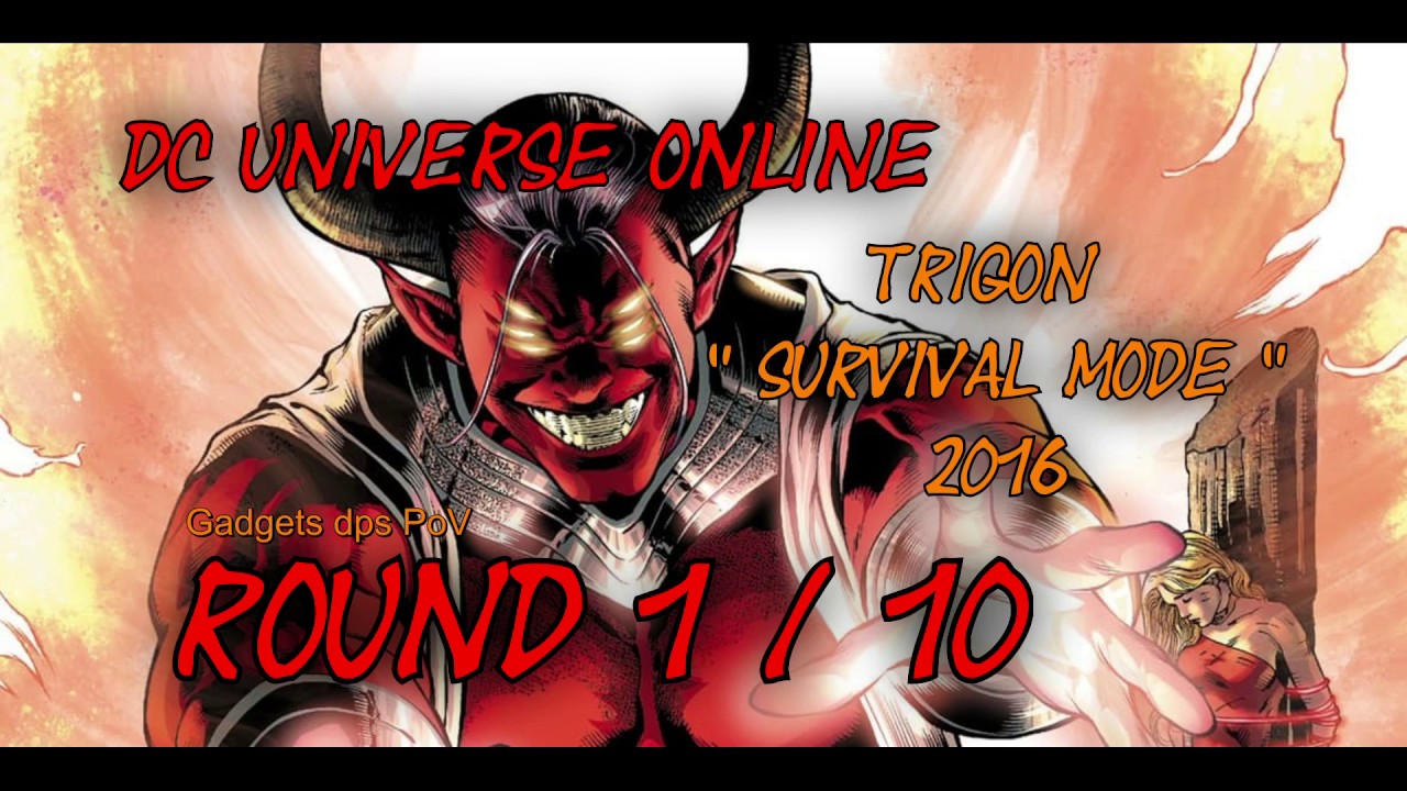 DCUO Trigon SM 2016 Round 1/10 (gadgets dps pov) gu66 - YouTube