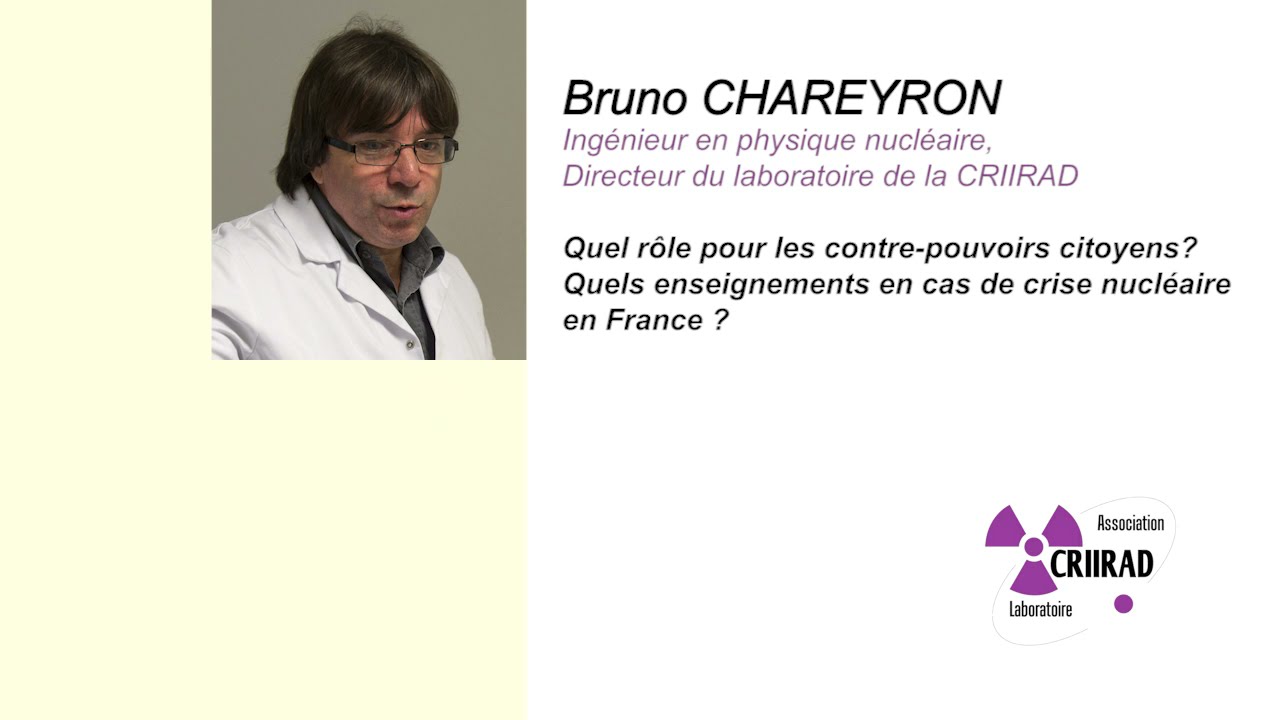Intervention de Bruno Chareyron - Webinaire "Fukushima 10 ans : quelles ...