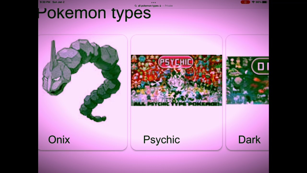 Onix type Pokémon?! - YouTube