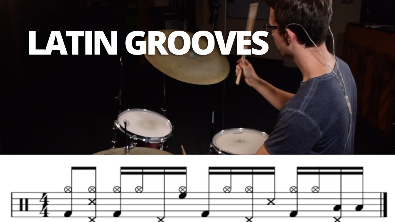 3 Fast Latin Grooves to Learn - Quick Drum Lesson - YouTube