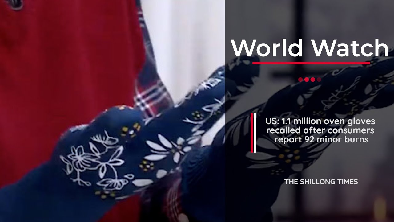 US: 1.1 million oven gloves recalled after consumers report 92 minor ...