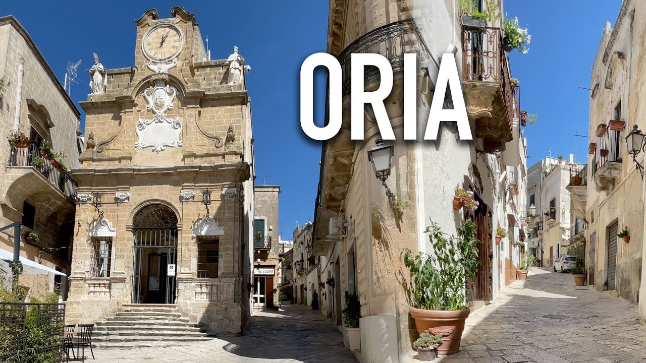 Esplorando la splendida città di Oria in Puglia - YouTube