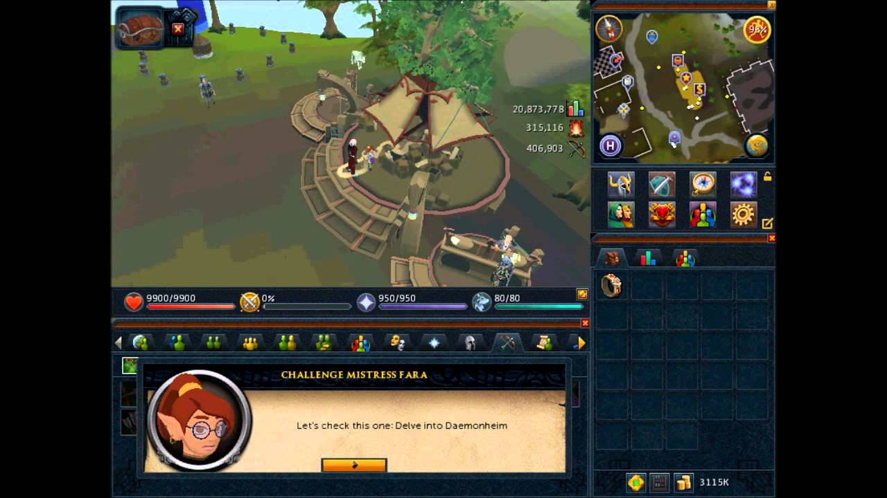 runescape Progress to max race with licked all - YouTube