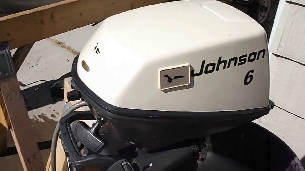 1968 Johnson 6 hp - YouTube