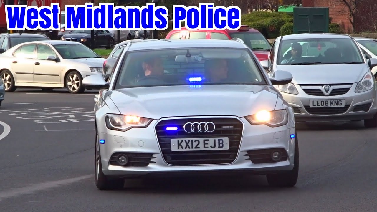 Unmarked police car responding - Audi A6 Armed Response - YouTube