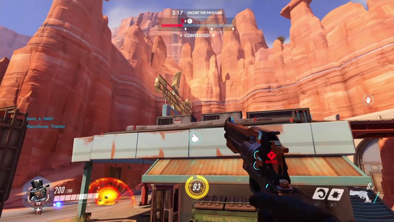 Overwatch gameplay (McCree) - YouTube