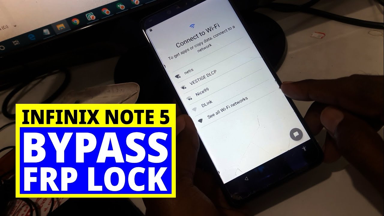 Infinix NOTE 5 Pattern Unlock & Frp Unlock - YouTube