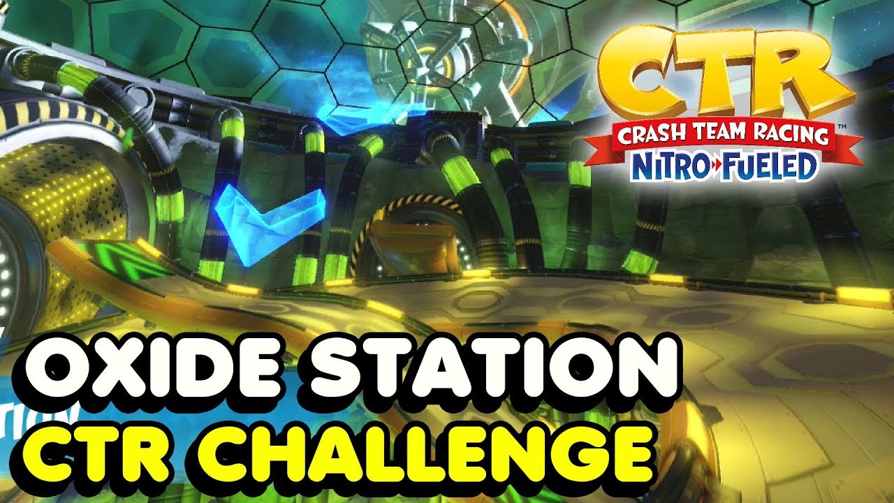 Crash Team Racing Nitro Fueled - Oxide Station CTR Challenge Token ...
