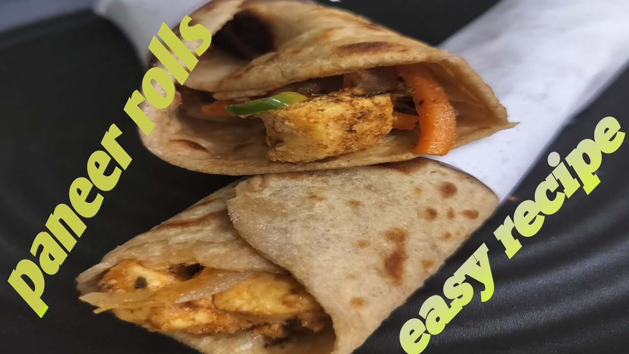 paneer rolls 😋😋|easy recipe of paneer rolls 😋😋|testy paneer rolls 😋😋# ...