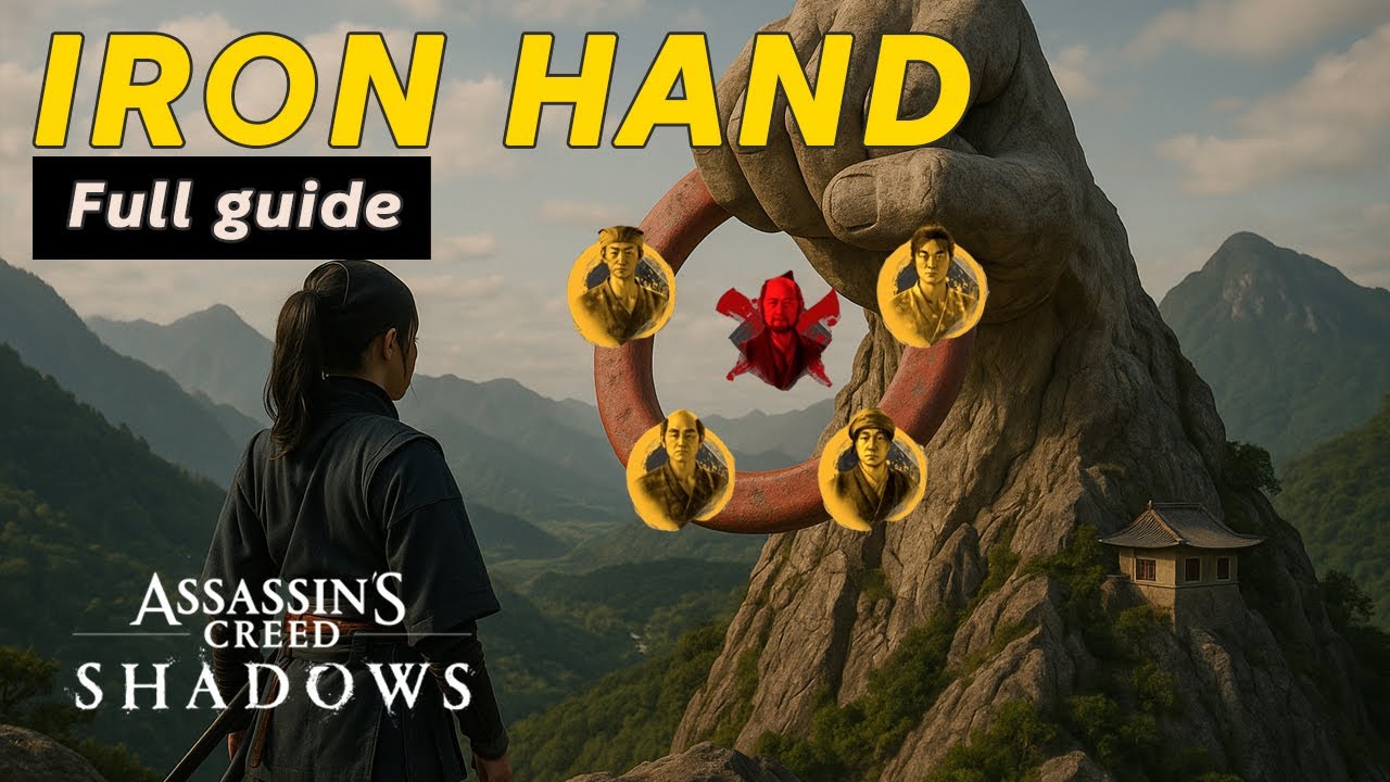 How to find The Iron Hand Guild all locations Kanta, Ginroku, Kin-no ...