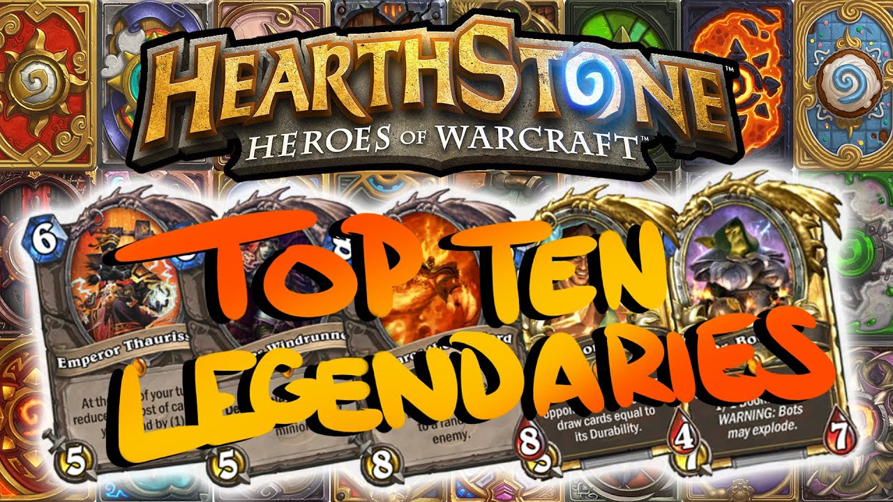 Hearthstone: Top 10 Best Legendary Class Cards (Standard Format) - YouTube