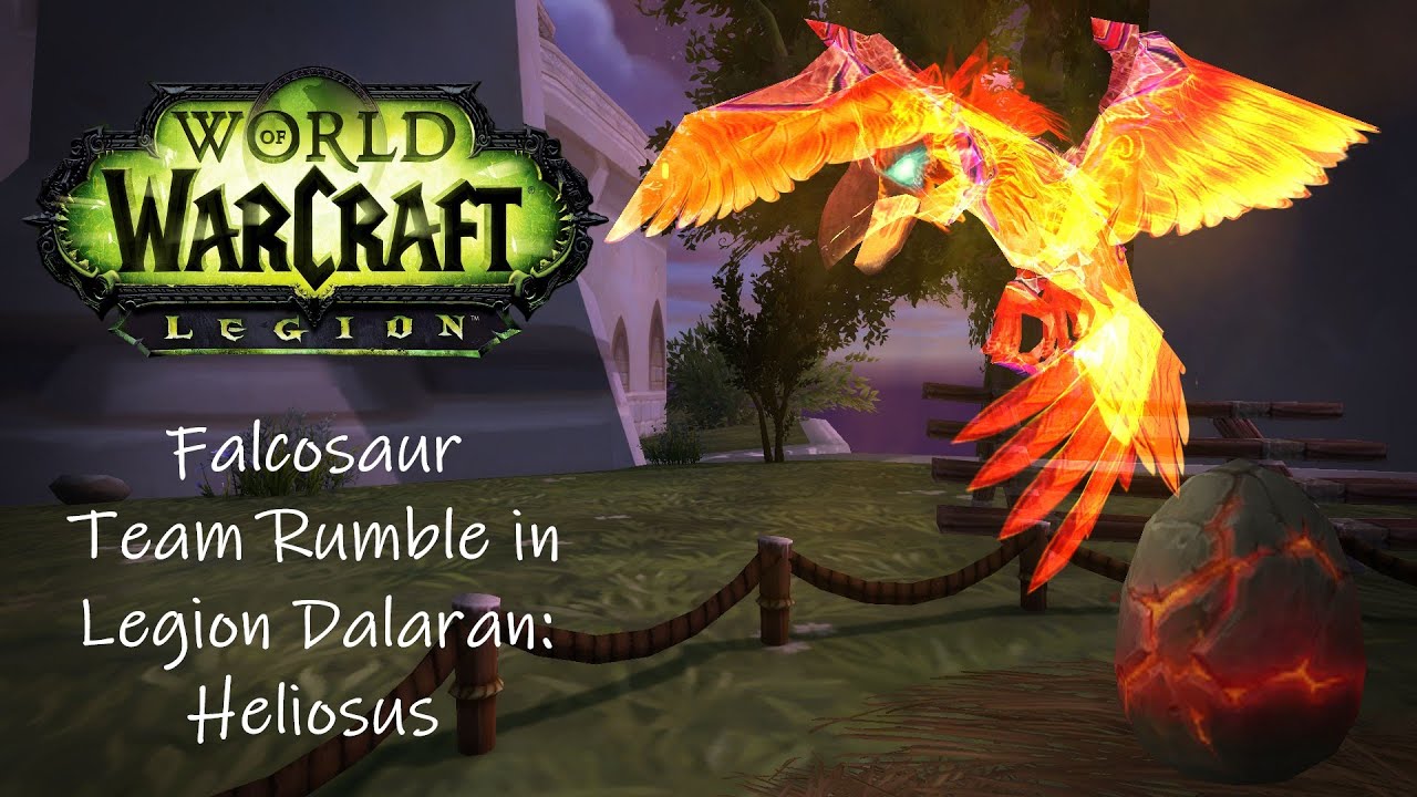 Falcosaur Team Rumble in Dalaran: Heliosus - YouTube
