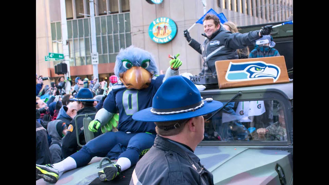 Seattle Seahawks Parade- 2014 Super Bowl Champions 2-5-14 - YouTube