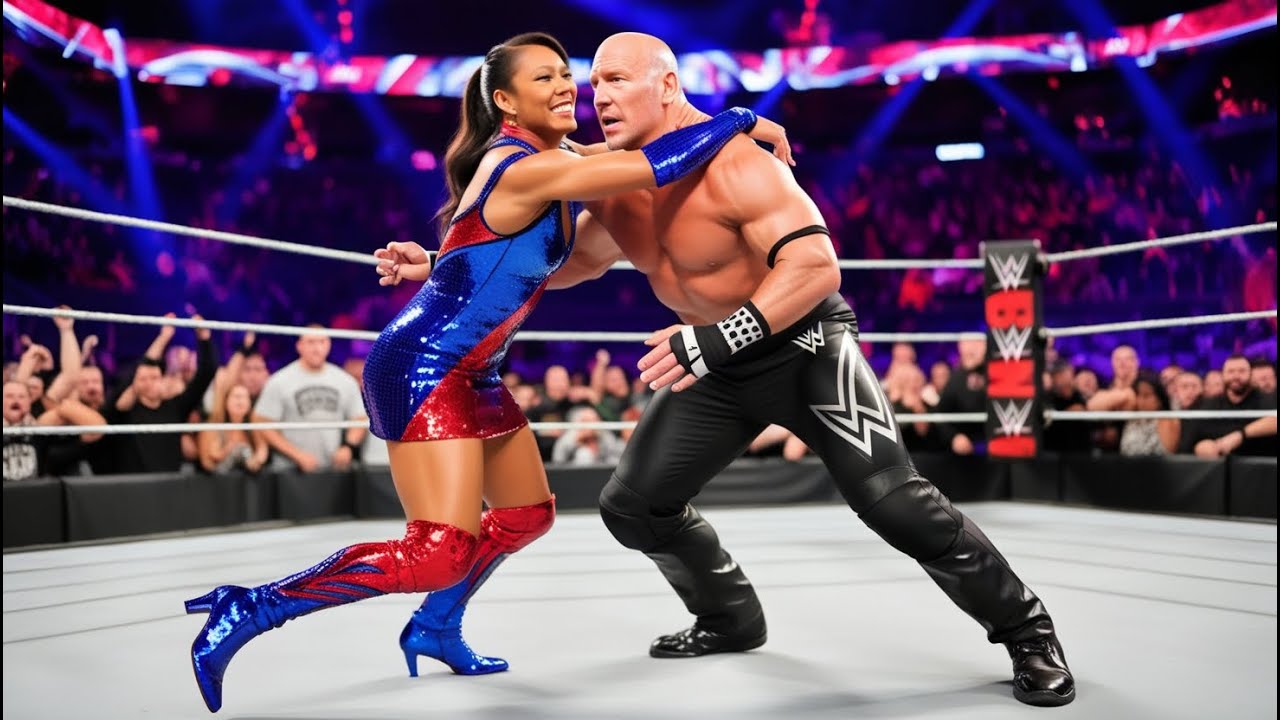 Live WWE Match - RONDA ROUSEY VS THE ROCK | WWE MATCH Fight Part 7 ...