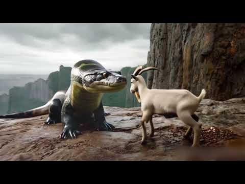 Goat vs Python#zoon#Wild animal#Animal wars#Animal world#python#dairy ...