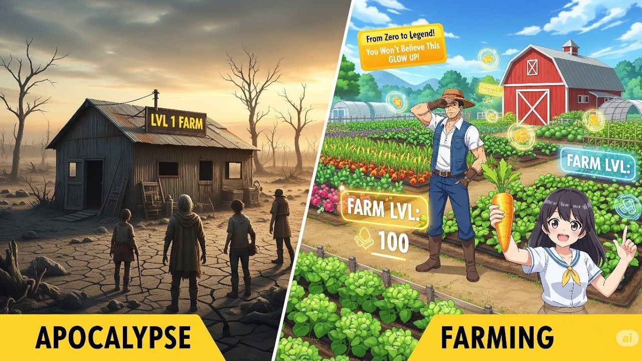 During the Apocalypse, He Created the World's Most Advanced Farm ...
