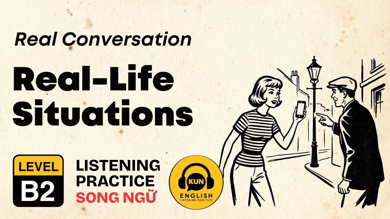 Real-Life Situations in English | B2 Listening Practice | EP01 # ...