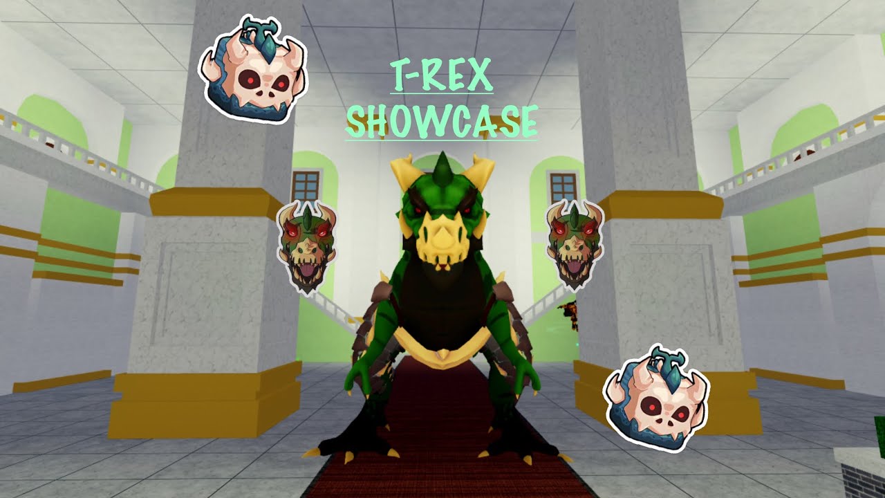 T-rex 🦖 showcase Blox Fruit [mythical] max stats 😈 like & subscribe 👍🏻👍 ...