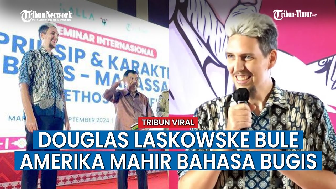 Douglas Laskowske Penyusun Kamus Bugis-Inggris-Indonesia, Bule Amerika Mahir Berbahasa Bugis ...